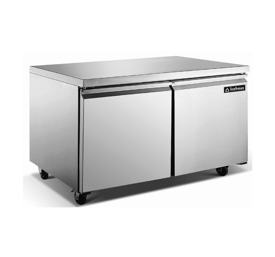 Congelador Bajo Barra 2 Puertas CBB-2P-SS-02 ICEHAUS