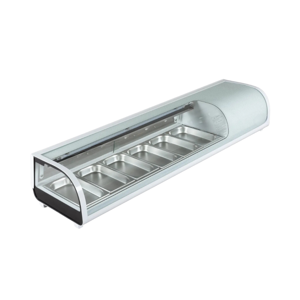 Vitrina para Sushi cristal curvo SSVRS-40L SAN-SON Vitrina para Sushi cristal curvo SSVRS-40L SAN-SON